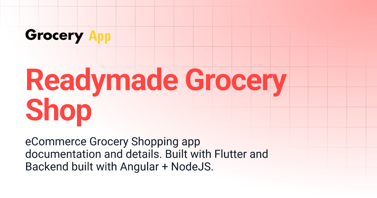 Readymade Grocery Shop | Grocery Online Store